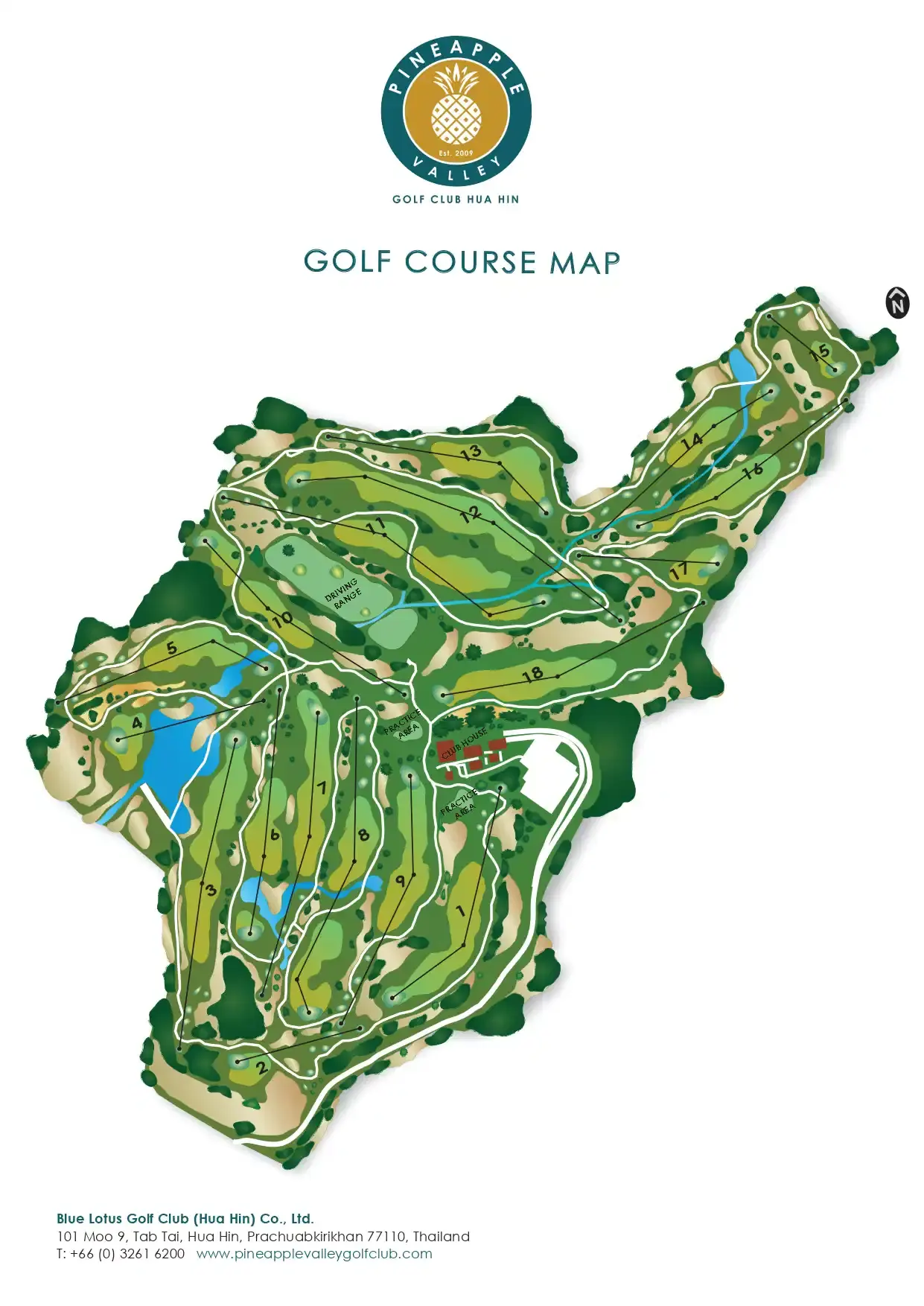 Pineapple Valley Golf Club, Hua Hin - Tee-Time Booking Anytime ...